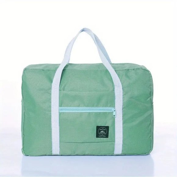 Storage & Organization | Nwt Light Bluegreen Foldable Travel Duffle Bag ...